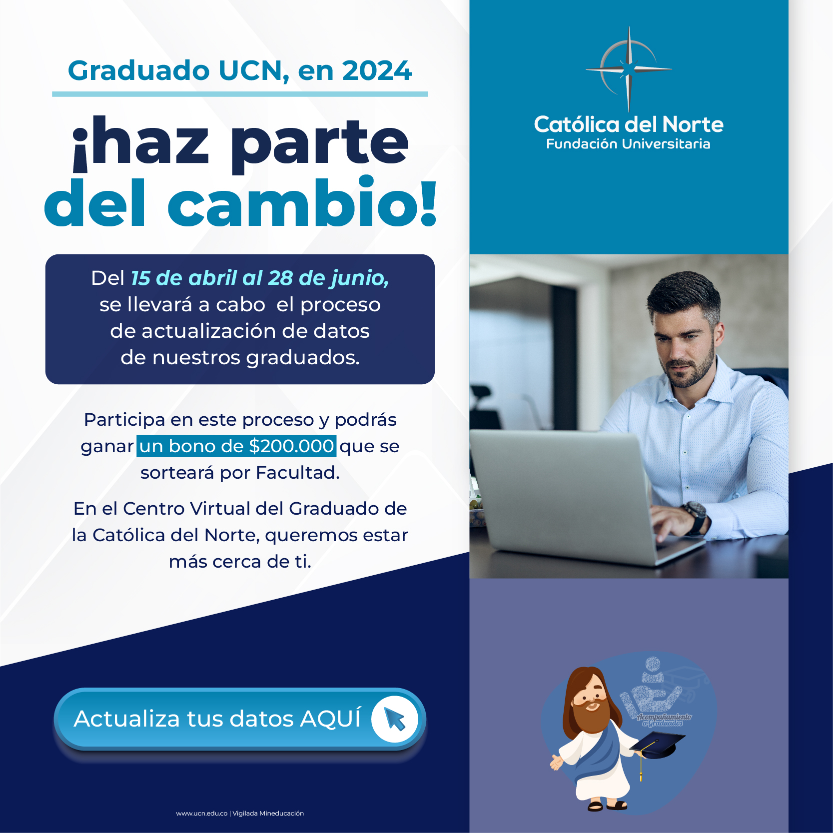 Graduado UCN - Actualiza tus datos